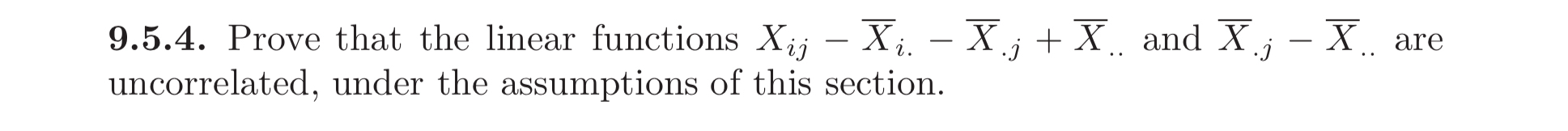 Solved 9.5.4. ﻿Prove that the linear functions | Chegg.com
