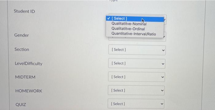 Solved Consider the data set in the file QMBStudents. What | Chegg.com