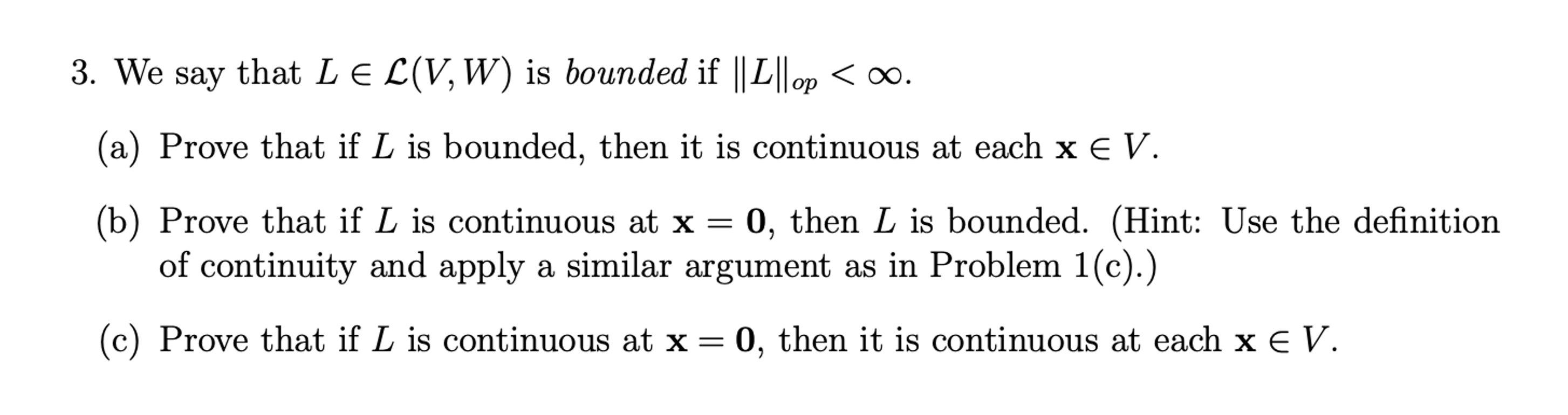 Solved Let L1 ﻿and L2inL(V,W).(a) ﻿Prove that if M ﻿is any | Chegg.com