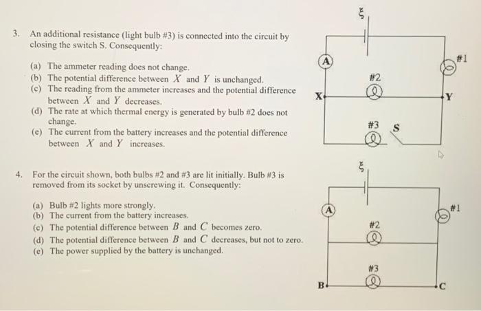 Solved Conceptual CircuitsI know the answer for question 3 | Chegg.com