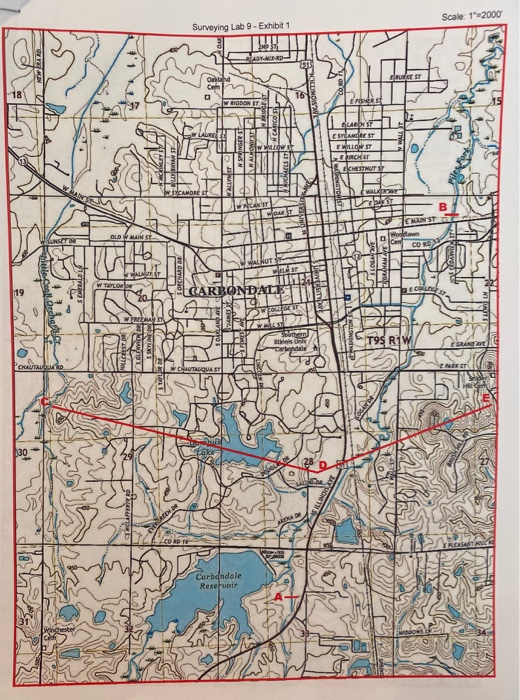 Task 1: 1. Remember that USGS Topo Maps are 1:24,000 | Chegg.com