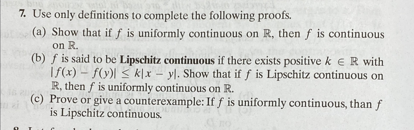 Use only definitions to complete the following | Chegg.com