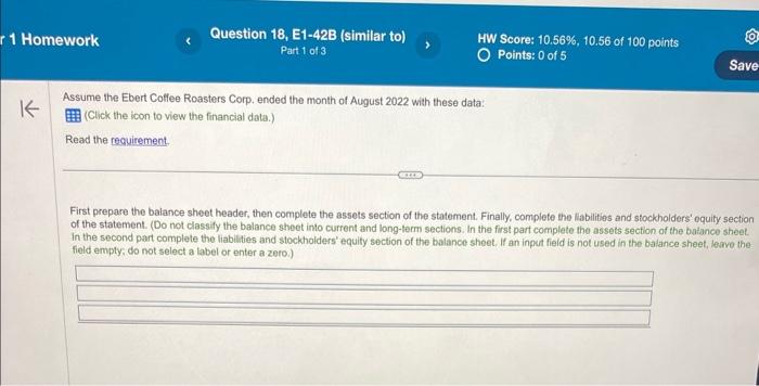 Solved Identify the missing amount for each of the following | Chegg.com