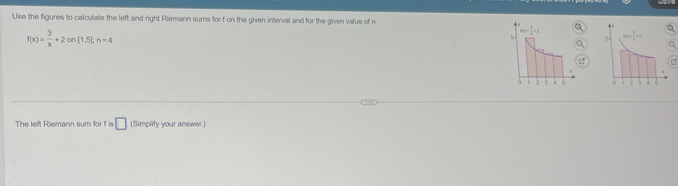 Solved Use the figures to calculate the left and right | Chegg.com
