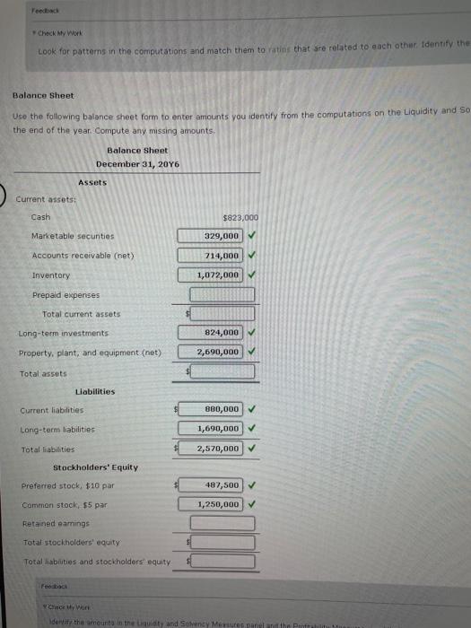 Solved Mastery Problem: Financial statement Analysis | Chegg.com