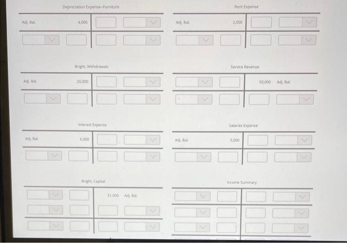 Solved T-accounts have been opened using the balances from | Chegg.com