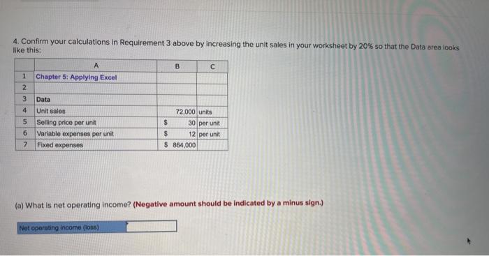 Solved Chapter 5: Applying Excel: Excel Worksheet (Part 1 of | Chegg.com