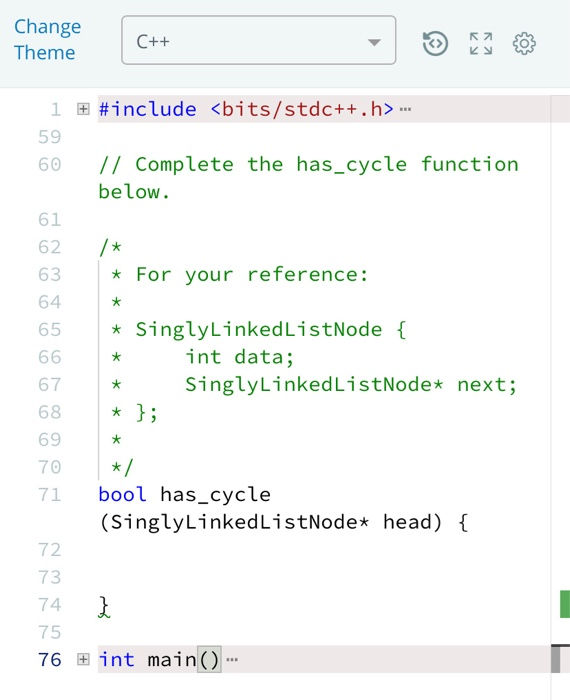 Solved Cycle Detection Problem Submissions Leaderboard | Chegg.com
