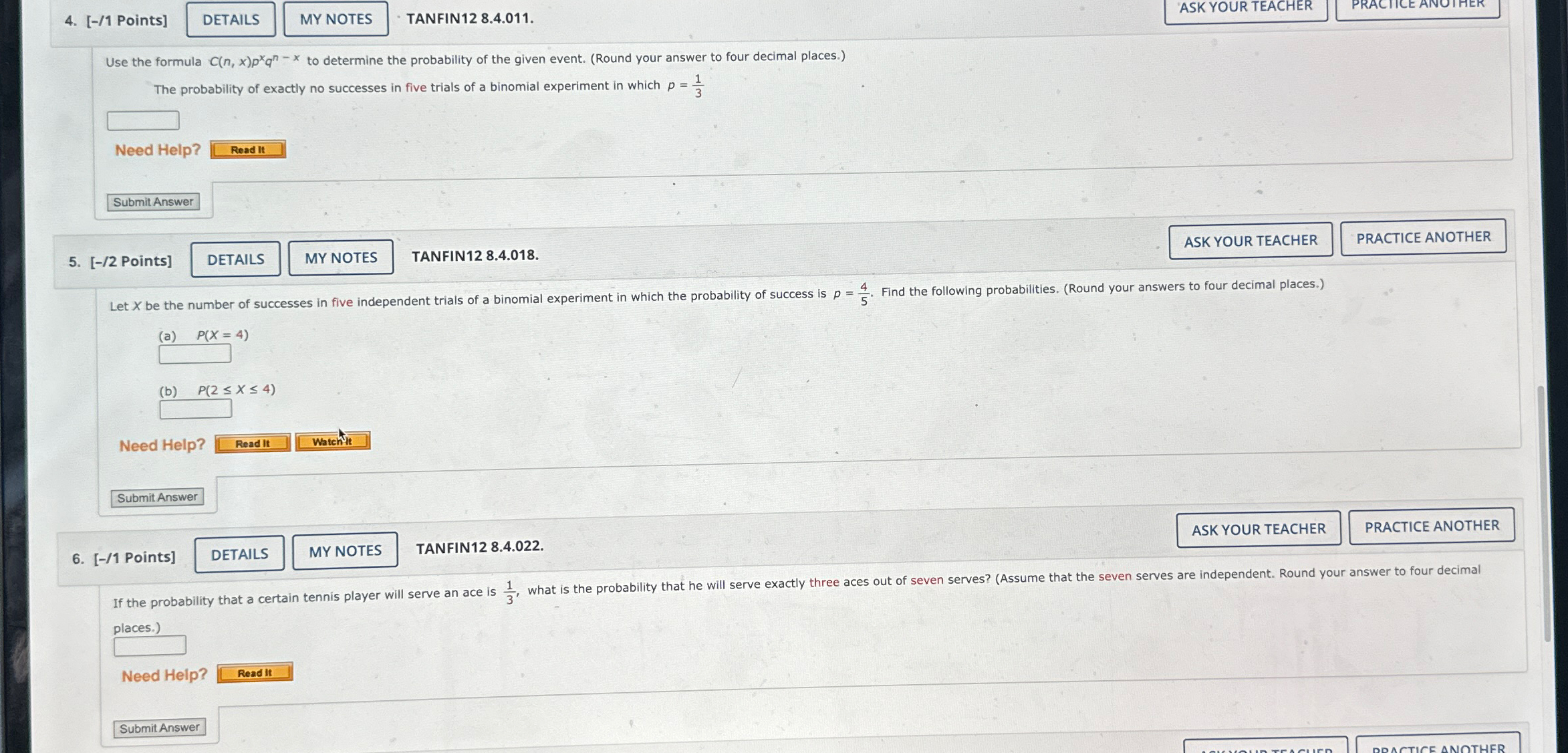 Solved How do I complete these questions? | Chegg.com