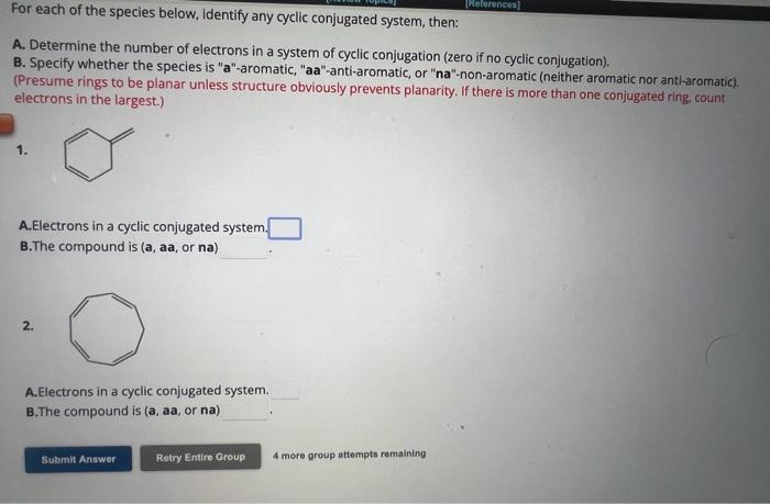 Solved A. Determine the number of electrons in a system of | Chegg.com
