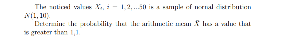 Solved The noticed values xi,i=1,2,dots50 ﻿is a sample of | Chegg.com