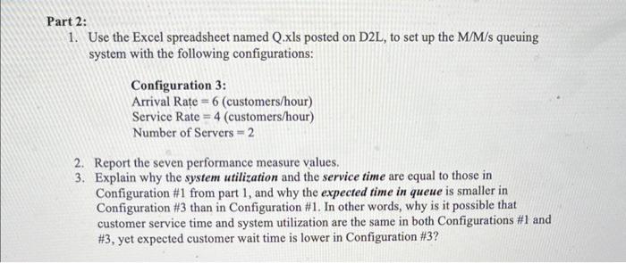 M/M/s queuing computations Assumes Poisson process | Chegg.com