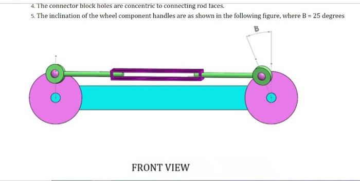 Build this assembly in SOLIDWORKS (Connecting Rod | Chegg.com
