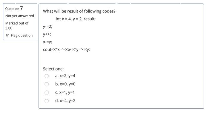 Solved Which Of The Following Is Correct Identifier In C 