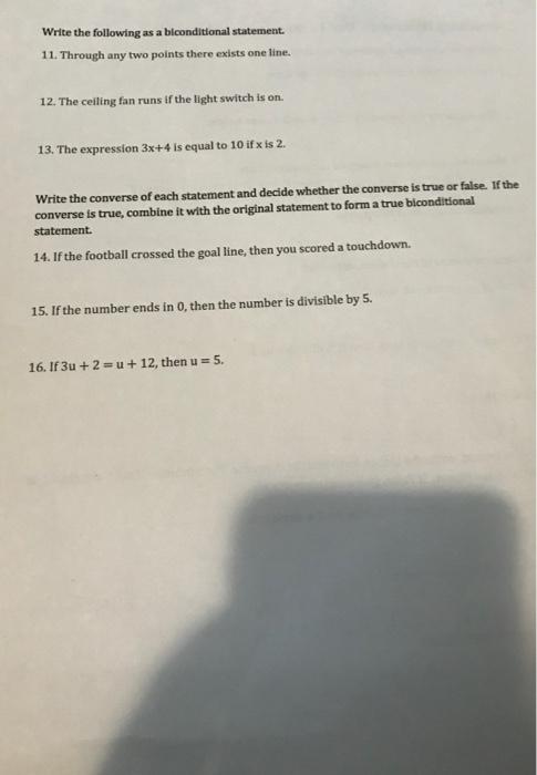 Solved Rewrite the conditional statement in 1f-then form. | Chegg.com