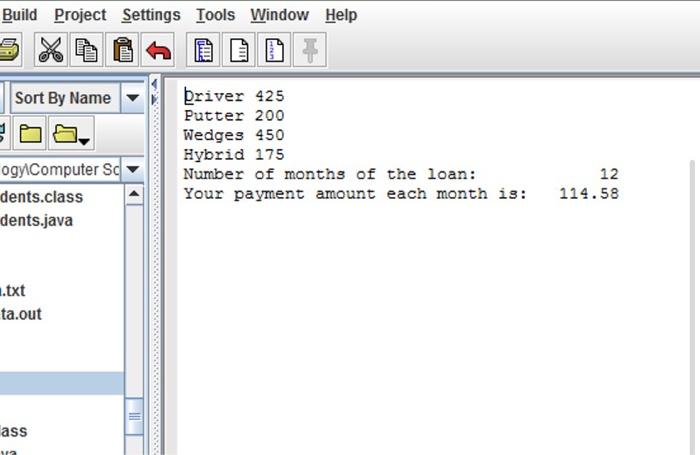Solved Use the text file I have posted on D2L under Project | Chegg.com