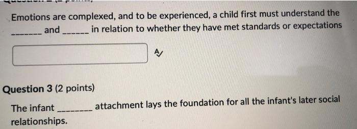 Solved Emotions are complexed, and to be experienced, a | Chegg.com