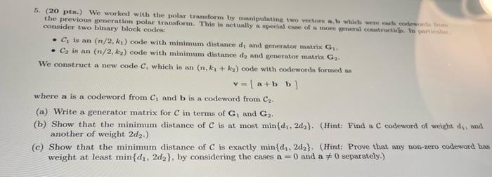 Solved the previous generation polnt trans consider two | Chegg.com