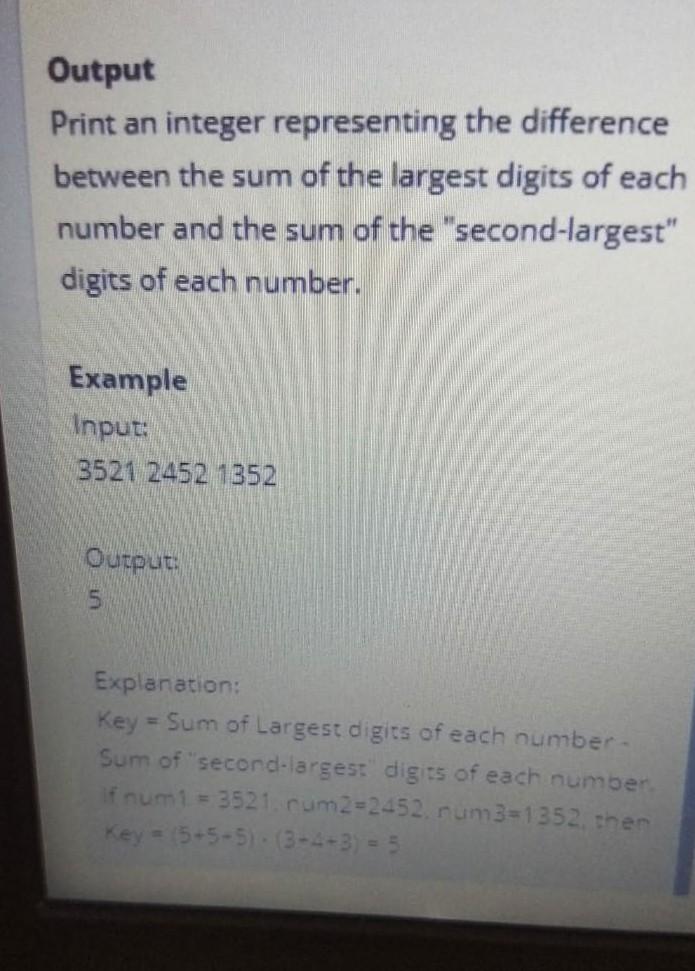 Solved language is Python. We emphasize th submission of a | Chegg.com