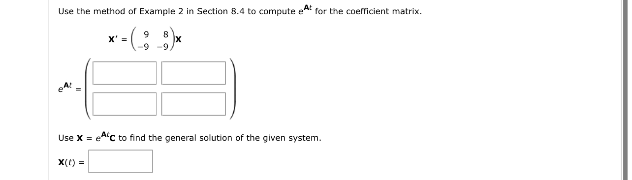 Solved Use the method of Example 2 ﻿in Section 8.4 ﻿to | Chegg.com