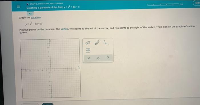 Solved OGRAPHS, FUNCTIONS AND SYSTEMS Mak Graphing a | Chegg.com