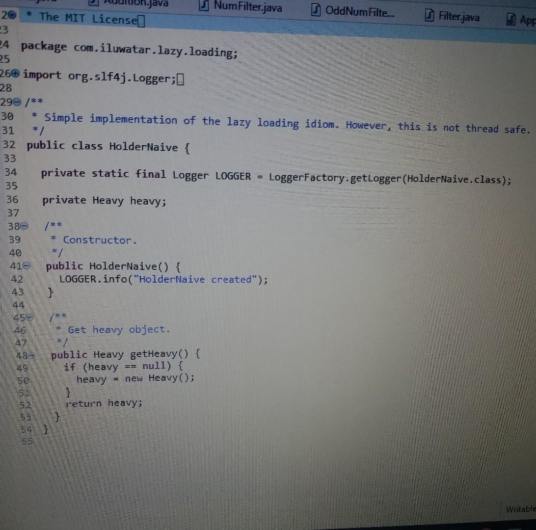 60 import org.slf4j.Logger; 8 90 /** * Lazy loading | Chegg.com