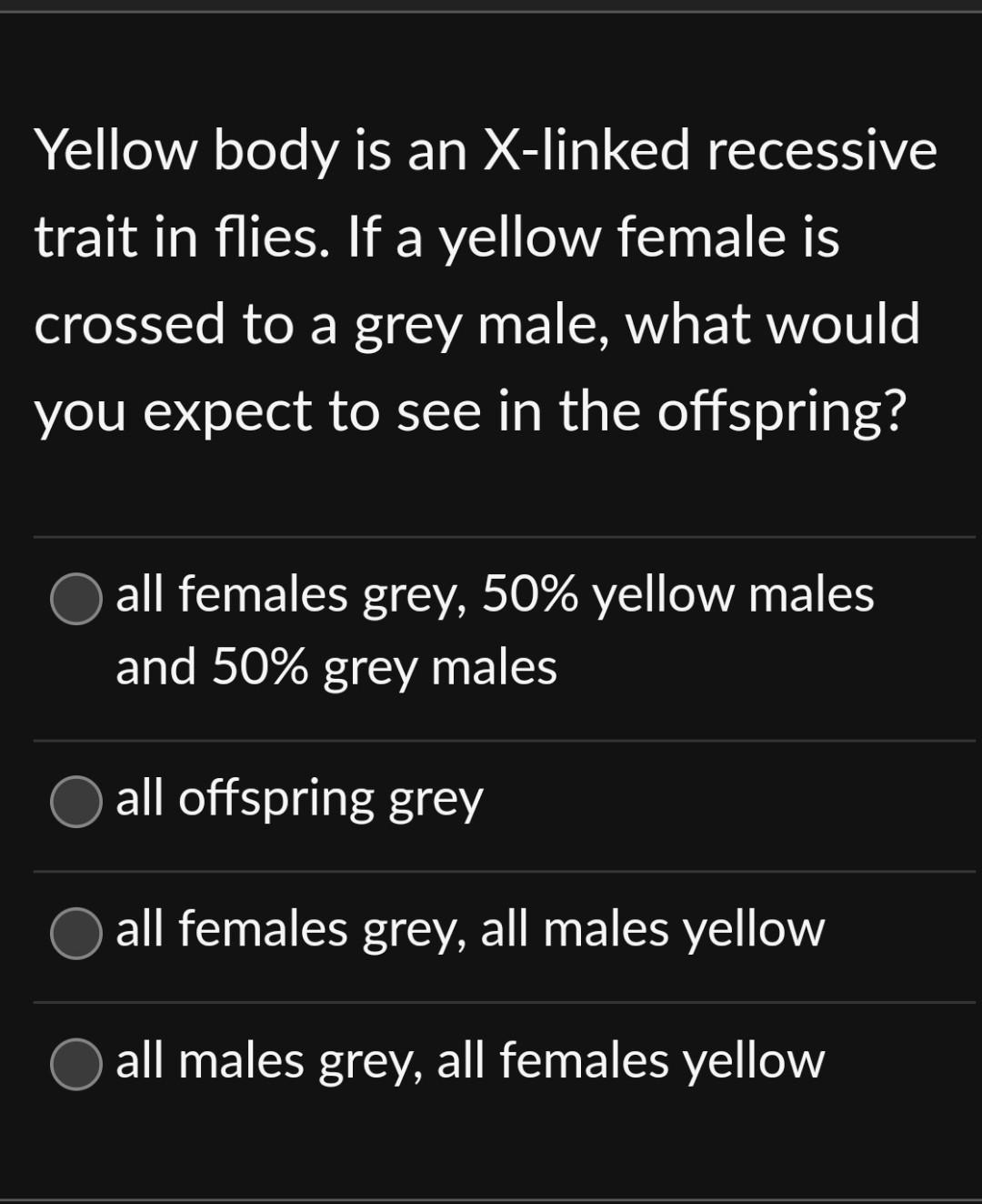 Solved If two mutations have the same phenotype when | Chegg.com
