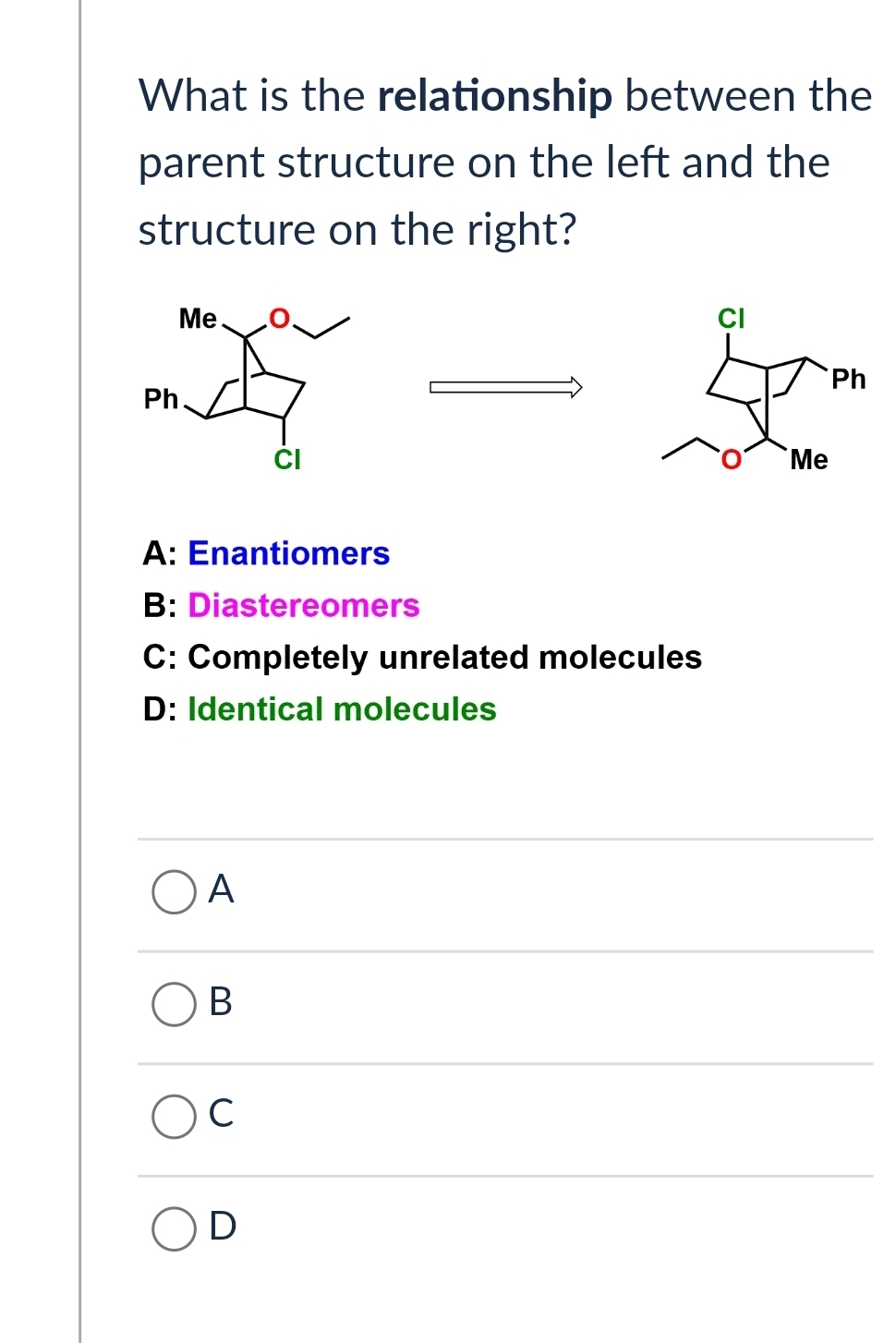 Solved What is the relationship between the parent structure | Chegg.com