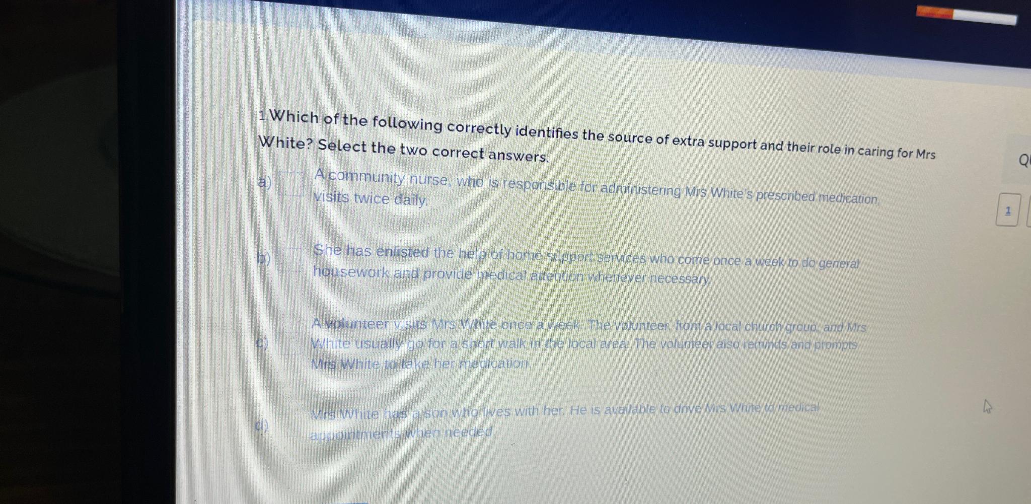 Solved Which of the following correctly identifies the | Chegg.com
