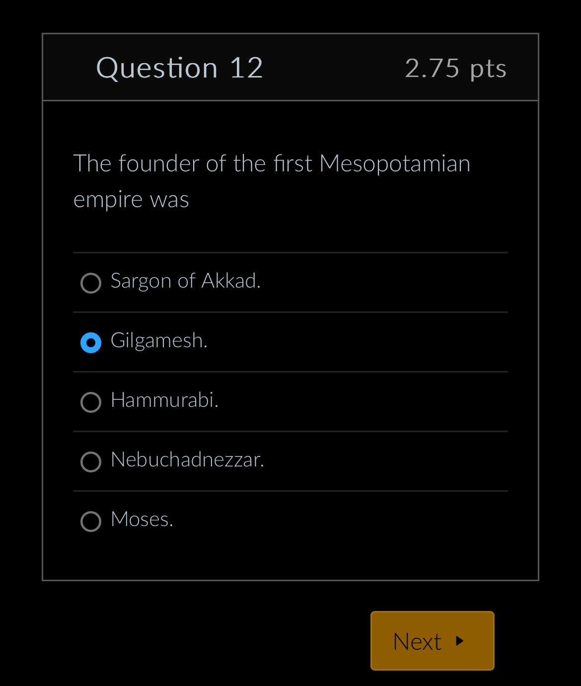 Solved Question 122.75 ptsThe founder of the first | Chegg.com Solved Question 122.75 ptsThe founder of the first | Chegg.com