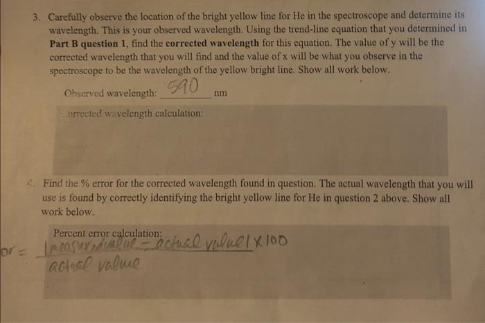 Solved 3. Carefully observe the location of the bright | Chegg.com