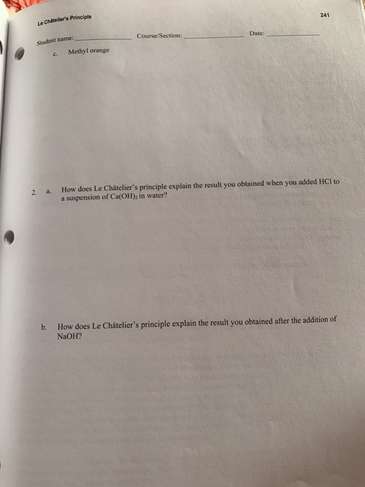 Solved Date Course Section Instructor Student Name Team | Chegg.com