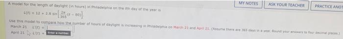Solved MY NOTES ASK YOUR TEACHER PRACTICE ANO A model for | Chegg.com