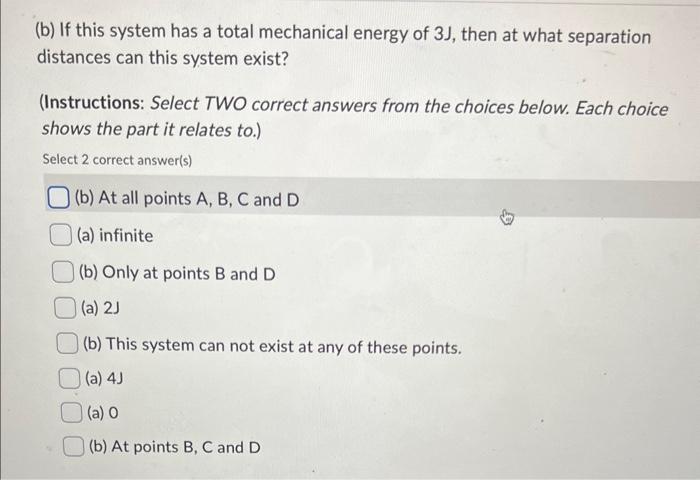 Solved The figure shown above is the graph of the potential | Chegg.com