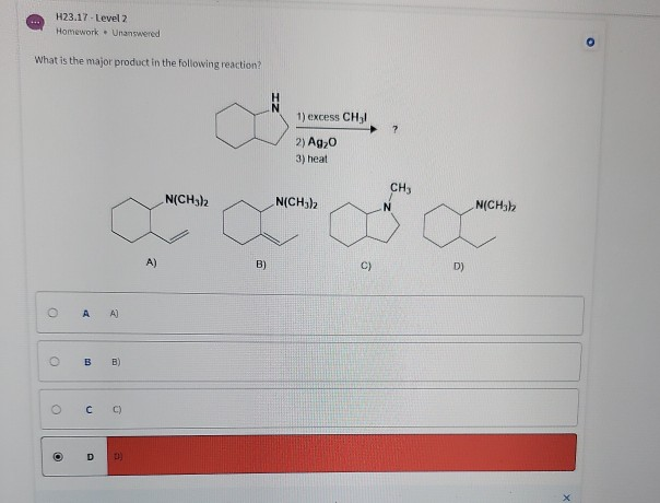 Solved H23.17 - Level 2 Homework – Unanswered What is the | Chegg.com Solved H23.17 - Level 2 Homework – Unanswered What is the | Chegg.com