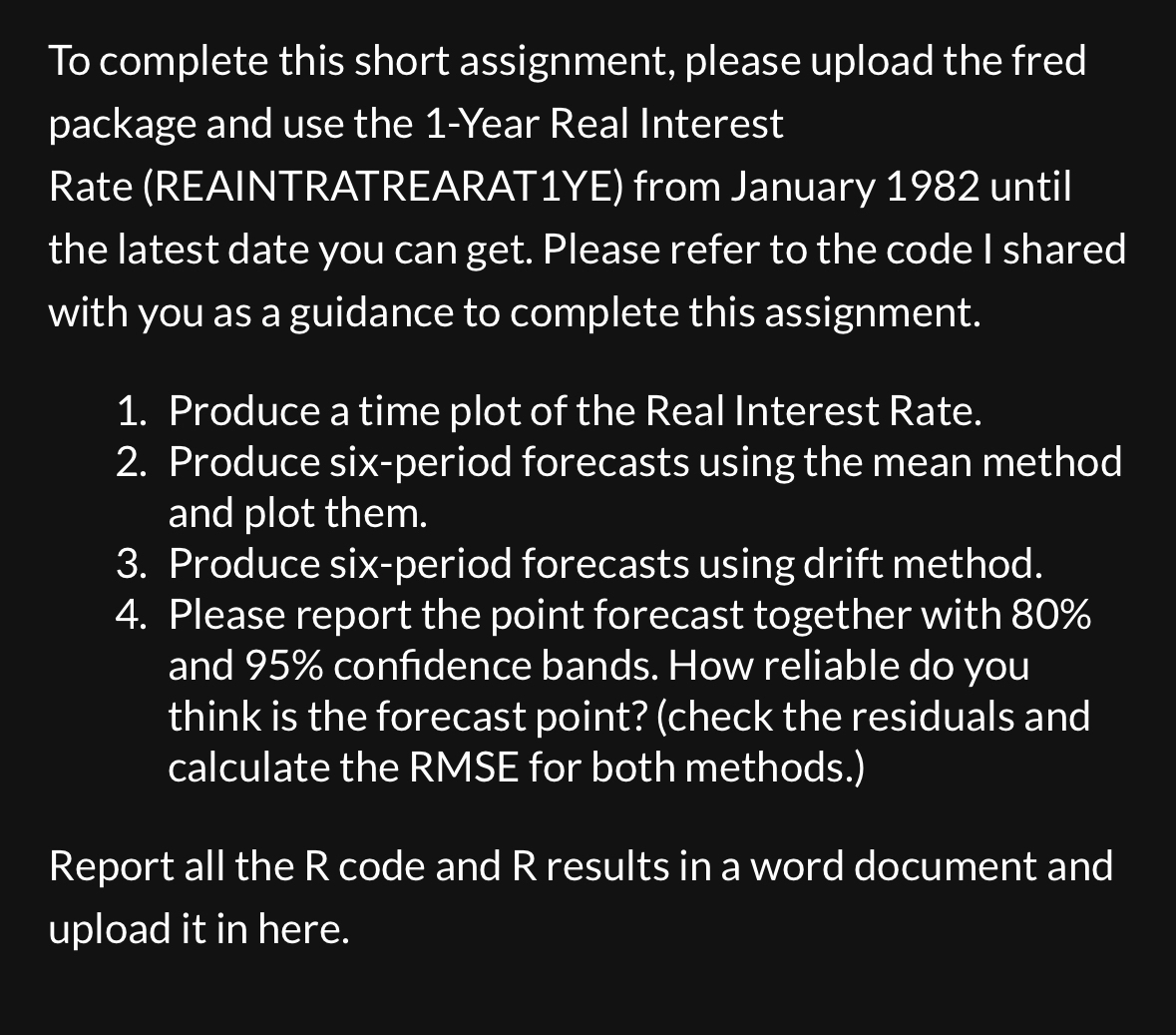 Solved To complete this short assignment, please upload the | Chegg.com