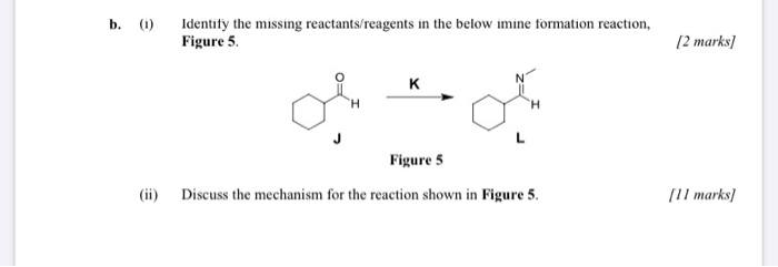 Solved b. (1) Identify the missing reactants/reagents in the | Chegg.com