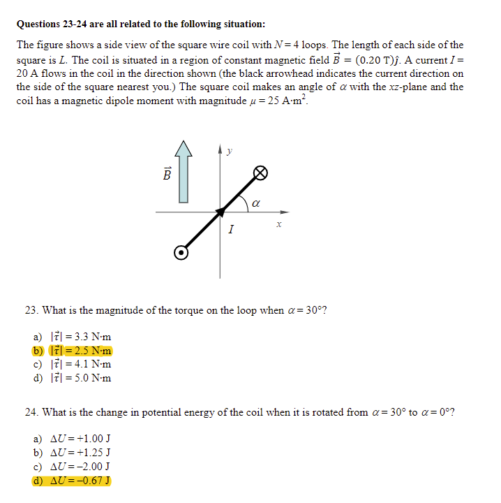 Solved Questions 23-24 ﻿are all related to the following | Chegg.com