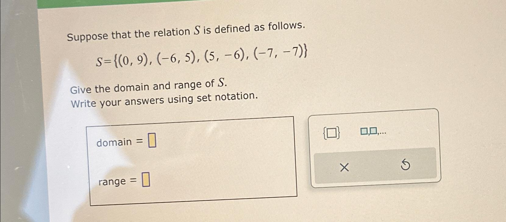 Solved Suppose that the relation S ﻿is defined as | Chegg.com