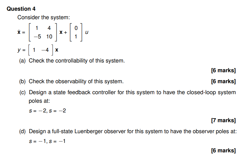 Solved Question 4Consider the | Chegg.com