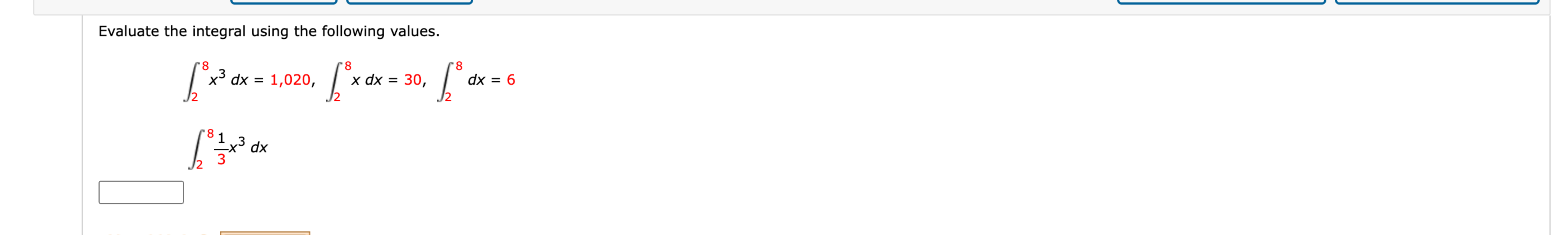 Solved Evaluate the integral using the following | Chegg.com