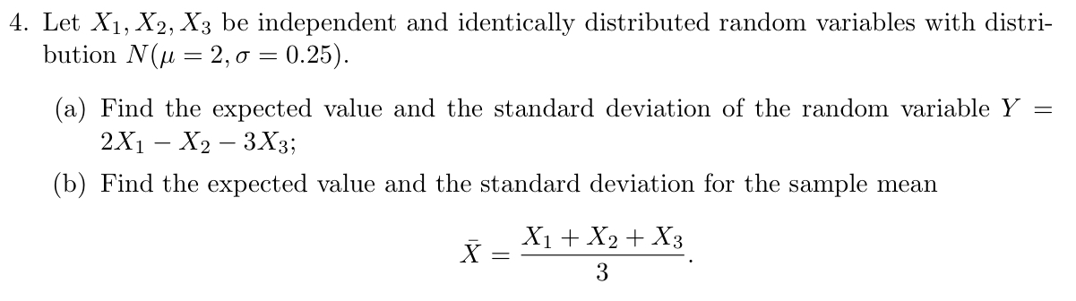 Solved Let x1,x2,x3 ﻿be independent and identically | Chegg.com