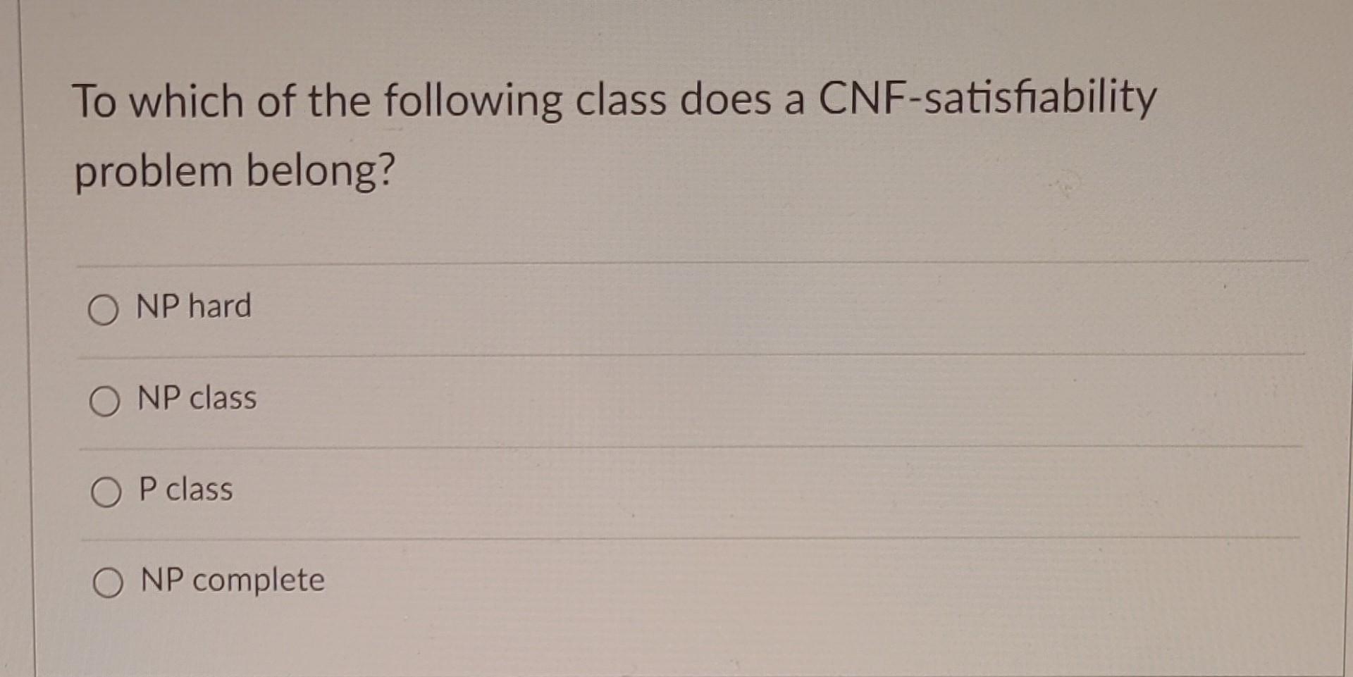 Solved To which of the following class does a | Chegg.com