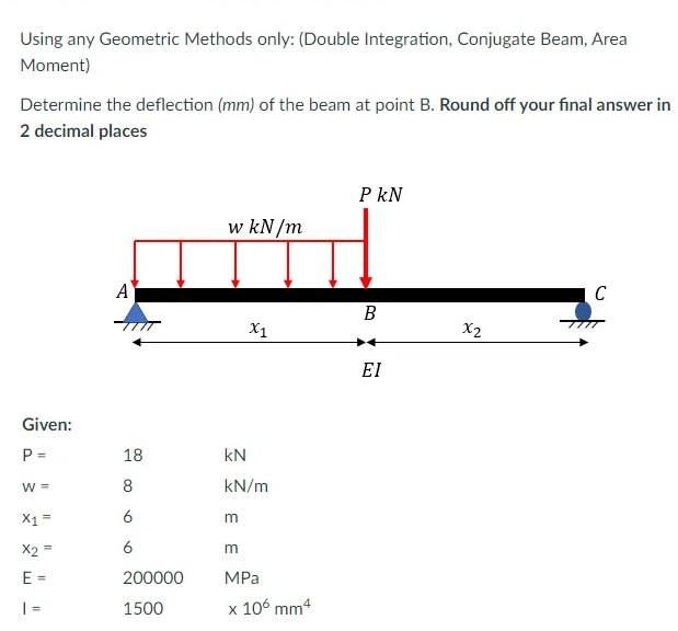 Solved Using any Geometric Methods only: (Double | Chegg.com