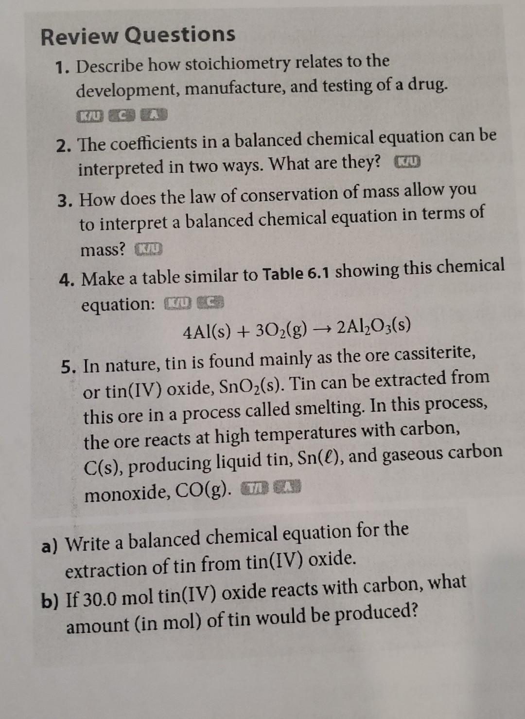 Solved Review Questions 1. Explain how a polymer and its | Chegg.com