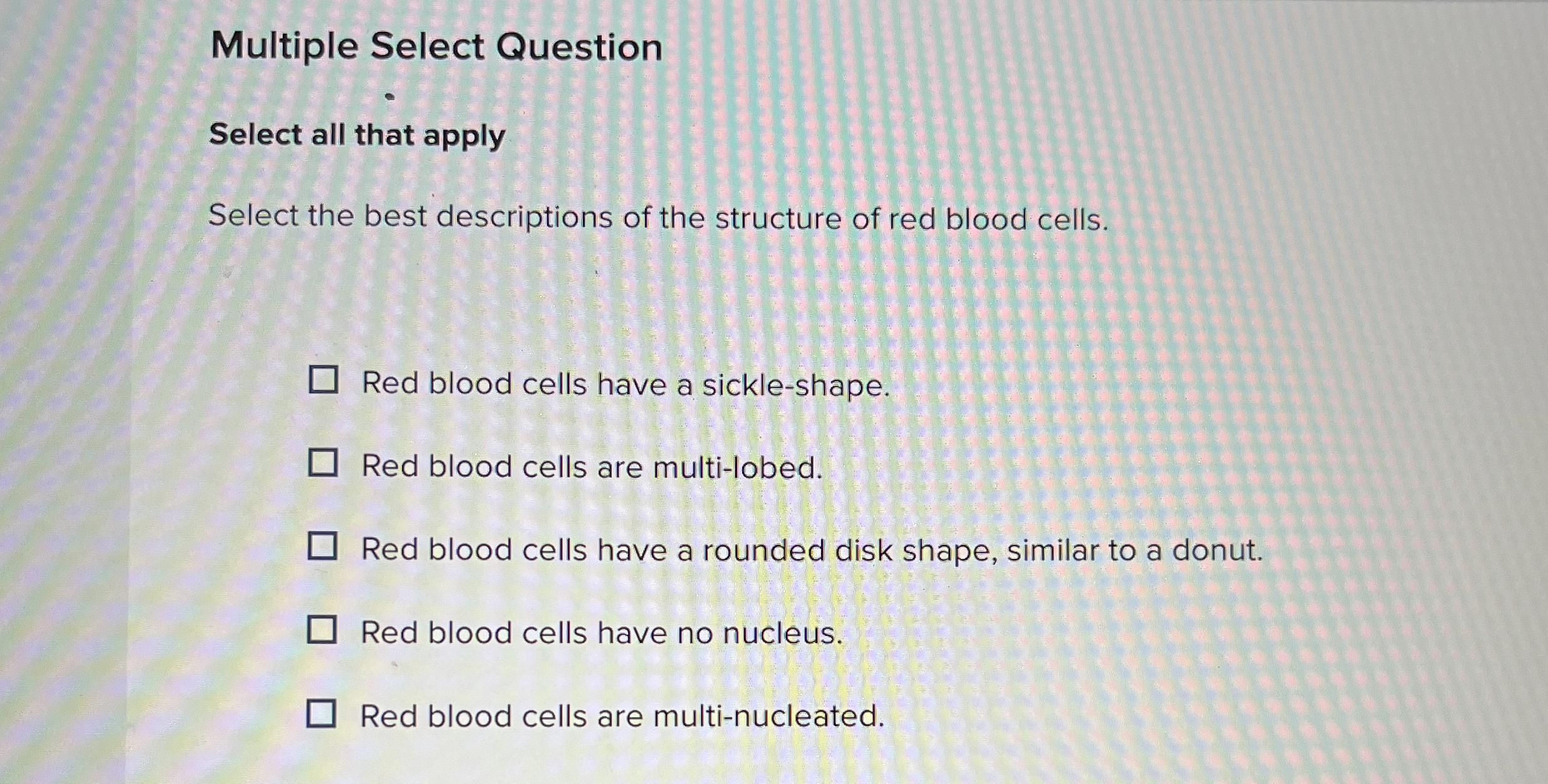 Solved Multiple Select QuestionSelect all that applySelect | Chegg.com