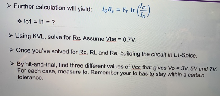 Solved Design Widlar current source . 100 UA Specifications | Chegg.com