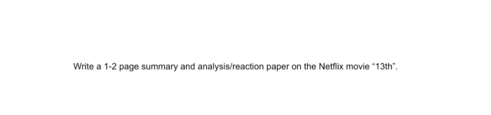 Solved Write A 1 2 Page Summary And Analysis reaction Paper Chegg Solved Write A 1 2 Page Summary And Analysis reaction Paper Chegg