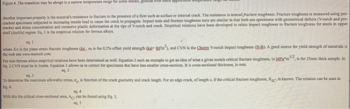 Impact Testings LabUsing equation 1 (ksi,sigmay is | Chegg.com