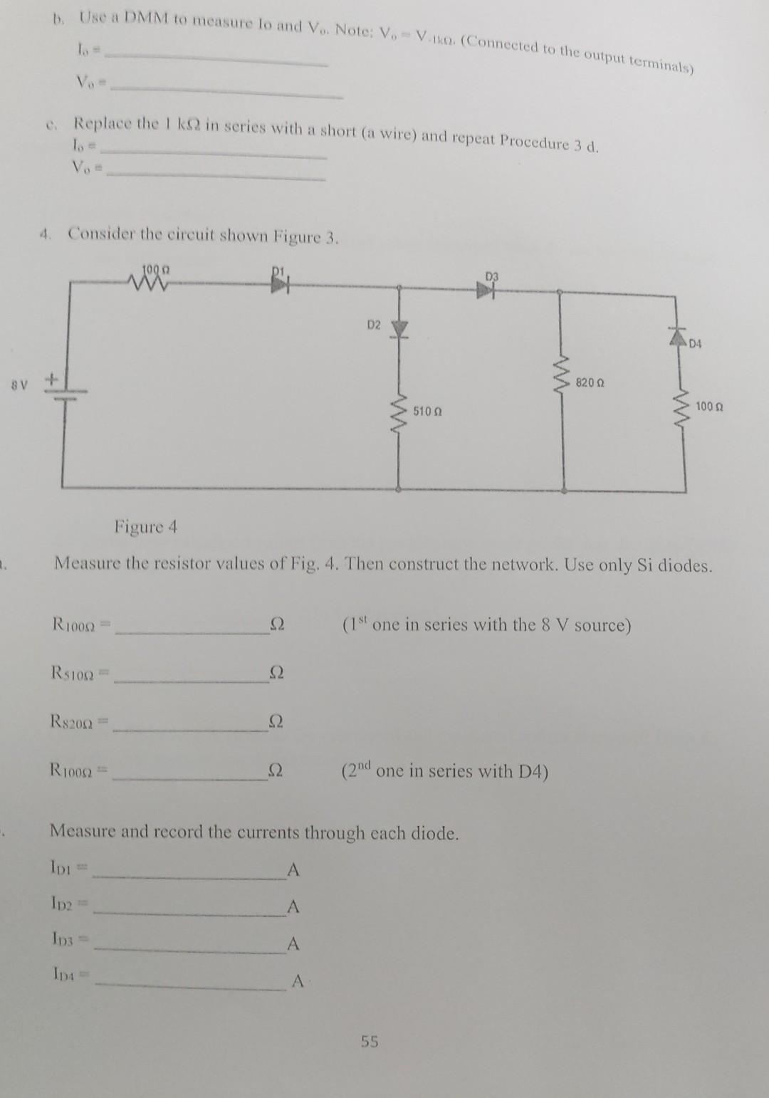 Solved Diode circuit Analysis: Series, Parallel, multiple | Chegg.com